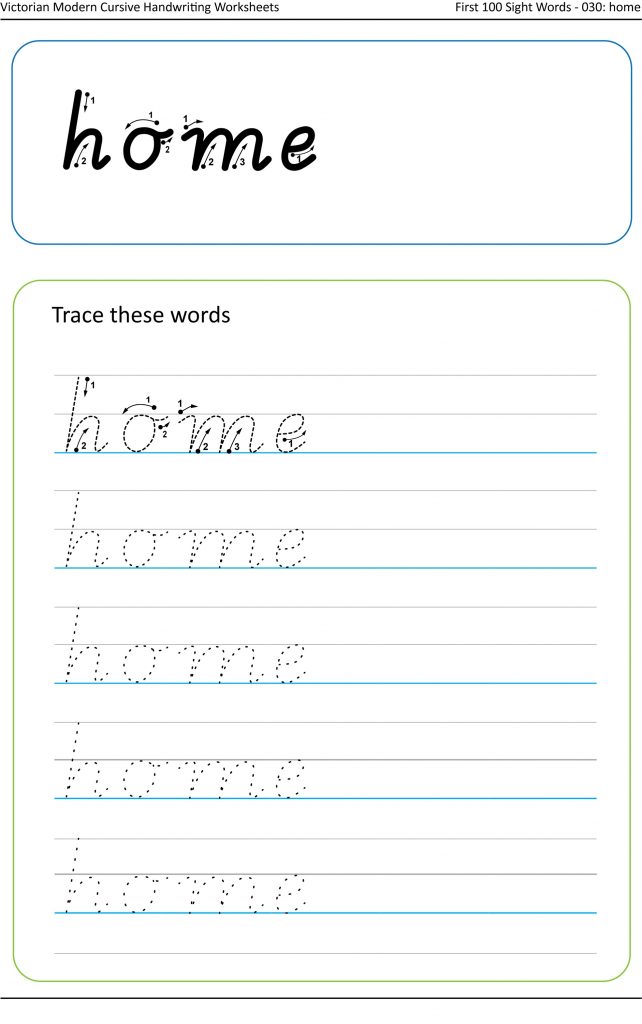 Printable Handwriting Worksheets | 123 Worksheets