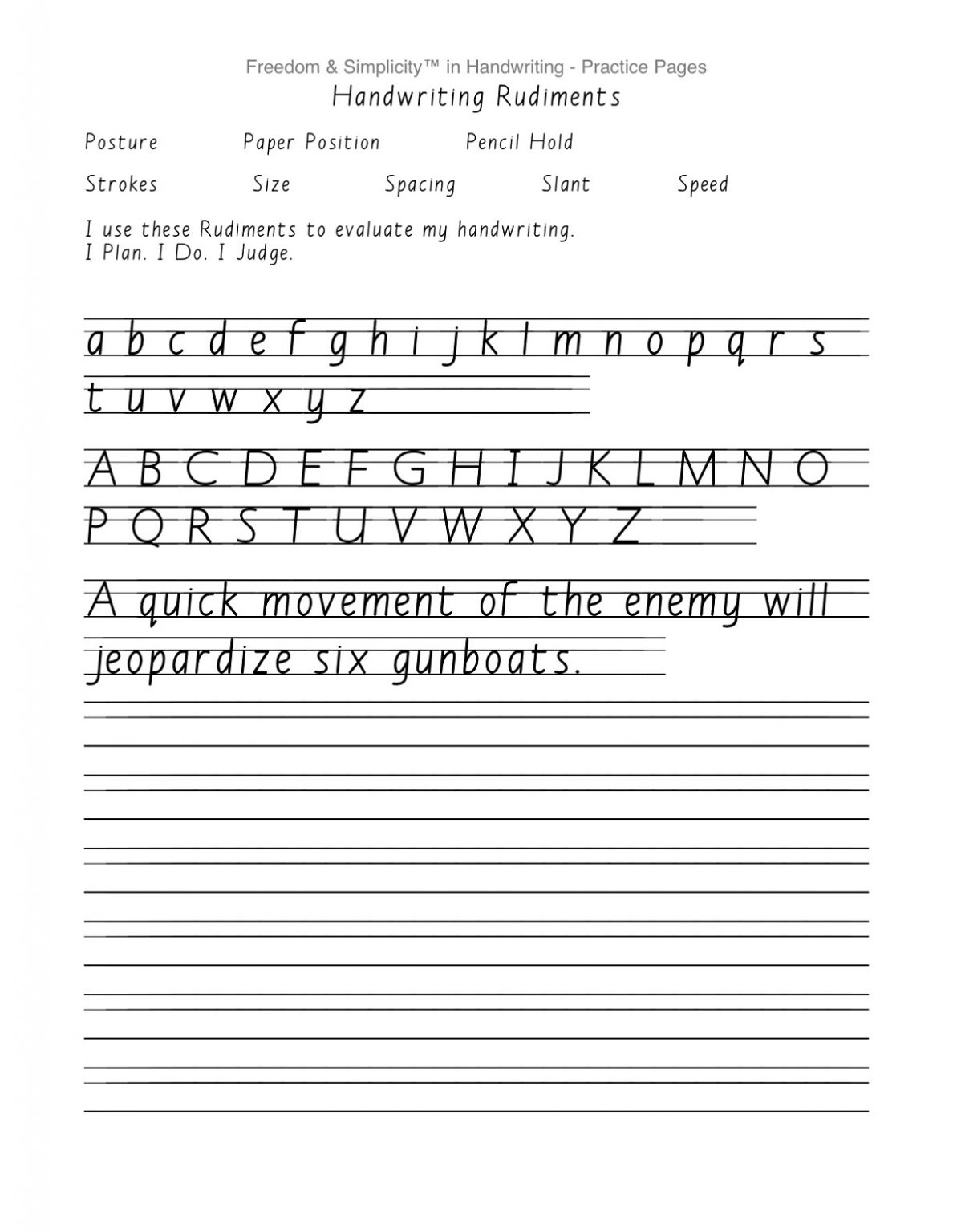 Printable Handwriting Worksheets | 123 Worksheets