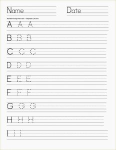 Handwriting Practice Sheets | 123 Worksheets