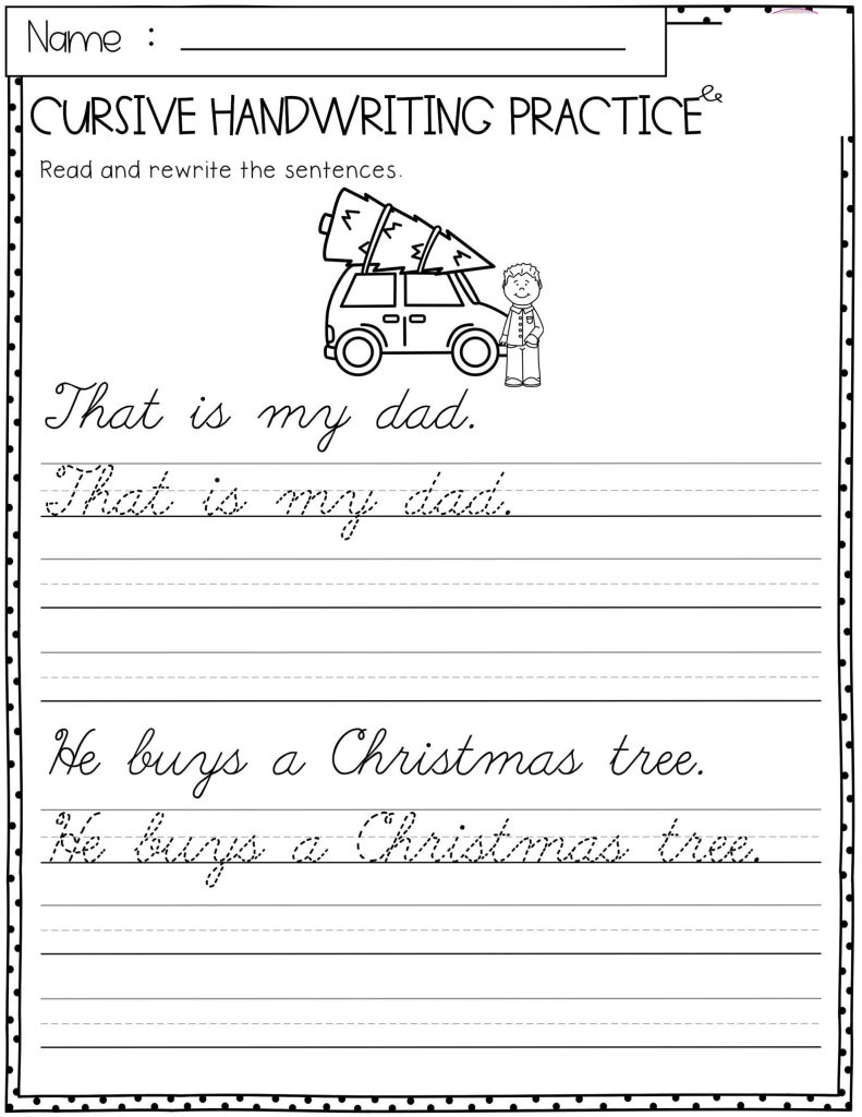 Handwriting Practice Sheets | 123 Worksheets