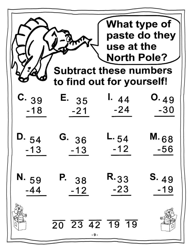 Math Printable Worksheets | 123 Worksheets