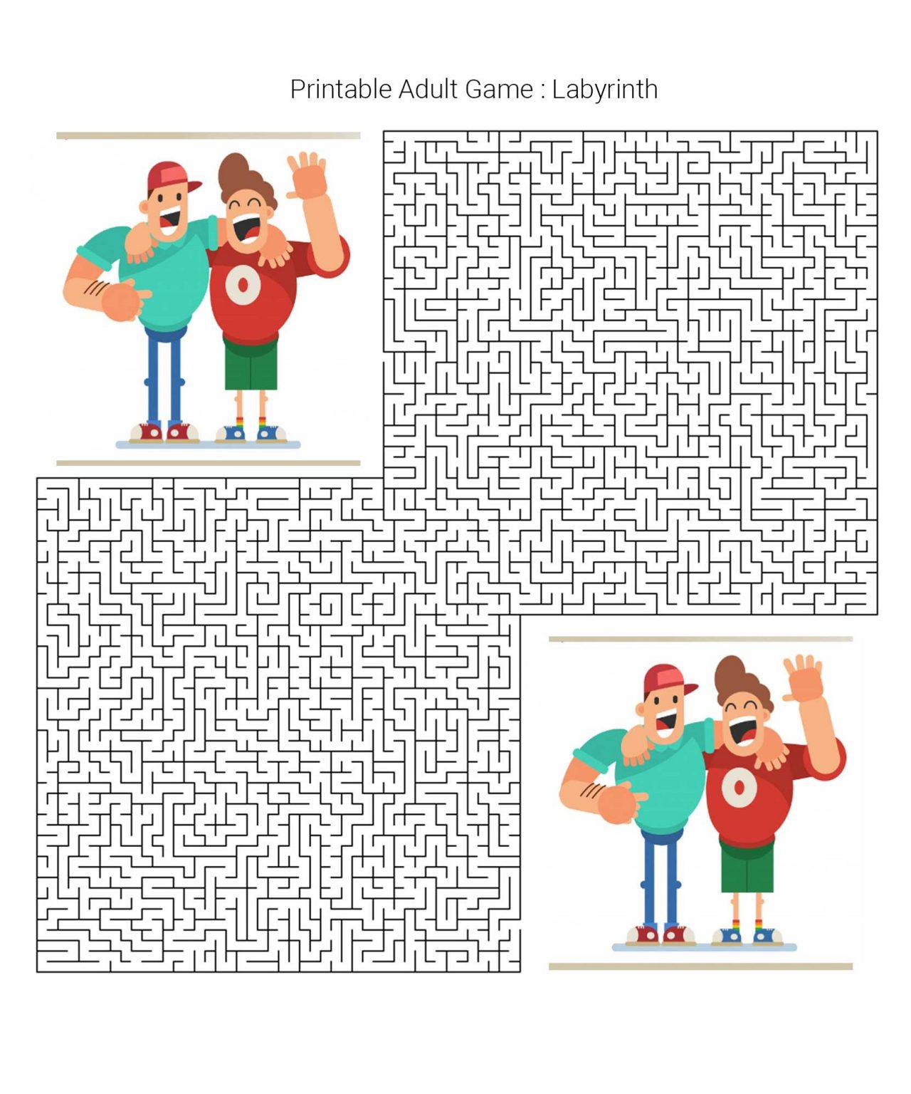 Activity Sheets for Adults | 123 Worksheets